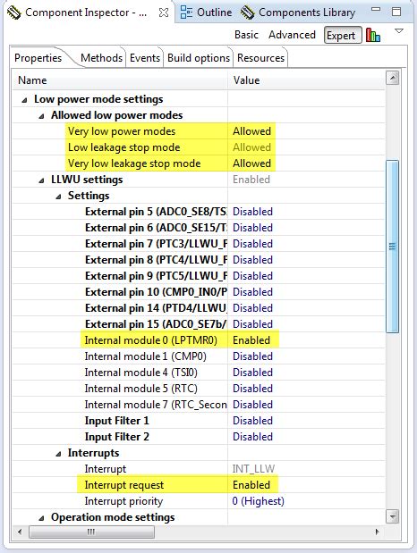 Starting Point For Kinetis Low Power Lls Mode Mcu On Eclipse