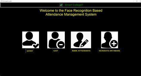 Github Mananya Gaurface Recognition Attendance Management System An Attendance Management