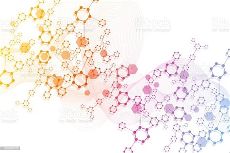 과학 육각 패턴의 현대 미래 배경 입자 의료 기술 화학 과학을 위한 분자 구조가 있는 가상 추상적 배경 소셜 네트워크 벡터 Dna에 대한 스톡 벡터 아트 및 기타 이미지