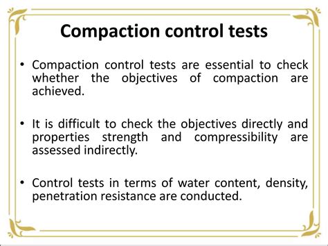 Field Compaction Methods Pptx Civil Engineering Industry Industries