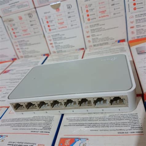 Jual SWITCH HUB RANDOM TP LINK DLINK TOTO LINK 8 PORT 10 100Mbps Unit Batangan Shopee Indonesia