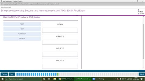 CCNA V Final Exam Answers Full Enterprise Networking Security And Automation