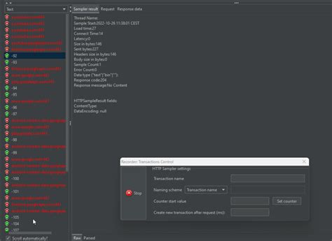 Jmeter Trouble At Reading Results Tree At Mobile Android Lack Of