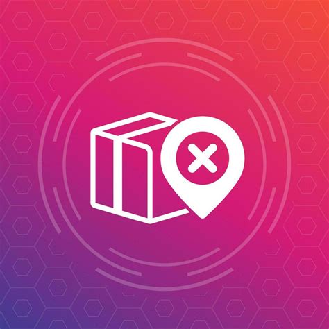 Order Delivery Problem Icon With Parcel Vector 24149995 Vector Art At Vecteezy