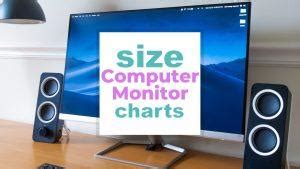 Computer Monitor Size Chart Which Size Is The Best