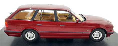 Triple9 1 18 Scale Diecast T9 1800402 Bmw 5 Series Touring E34 Calypso Red Met — R M Toys Ltd