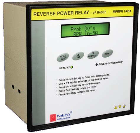 Reverse Power Relay Reverse Power Current Relay Latest Price Manufacturers Suppliers