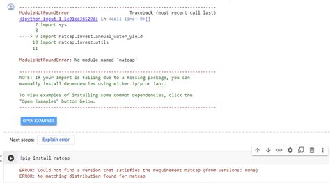 Problem Installing Vest Python Package Software Support Natural Capital Project