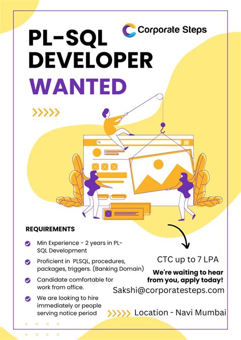 Plsqldeveloper Hiring Mumbaijobs Plsqljobs Itjobs Mumbaihiring Developerjobs Techjobs