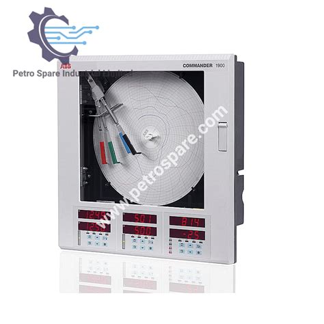 Commander 1900 Abb Circular Chart Recorder