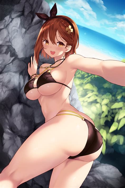 Rule 34 Armpits Ass Ass Cleavage Atelier Series Atelier Ryza Atelier Ryza 2 Bangs Bare