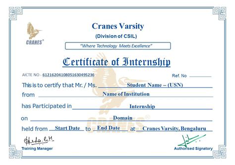Internship In Embedded Ai Cranes Varsity