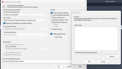 Solved Assign A Page Setup To All Layout Tabs Prior To Or Without Going Into Publish Dialog