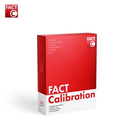ซอฟต์แวร์ แผนการสอบเทียบเครื่องมือวัด fact c calibration