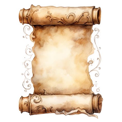 Premium Ai Image A Close Up Of A Scroll With A Scroll On It Generative Ai