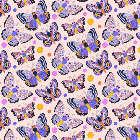 Butterfly Tattoo Repeating Pattern Images Free Download On Freepik