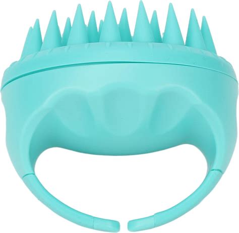 Silicone Scalp Exfoliator Handheld Massaging Silicone Scalp Scrubber