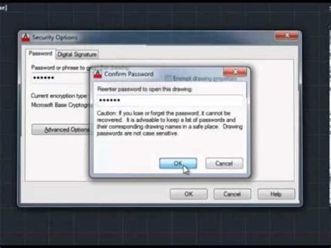 How To Lock AutoCAD Drawing Files Dwg LispBox