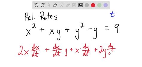 ⏩solvedassume That Both X And Y Are Differentiable Functions Of A Numerade