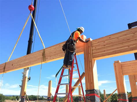 Glulam Beam Installation Oregon Forest Resources Institute
