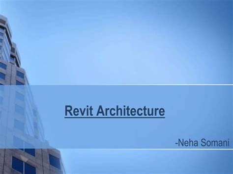 Revit Presentation PPTX