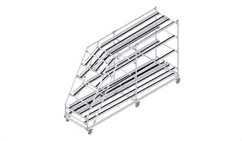 Material Provisioning Rack Modular Components And Automation