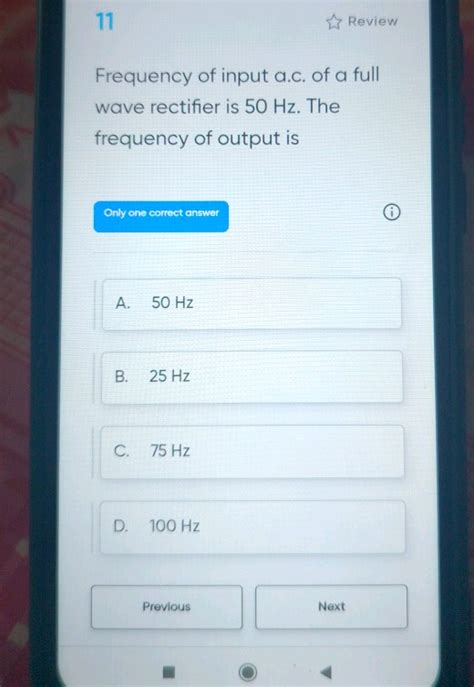 11 Review Frequency Of Input Ac Of A Full StudyX