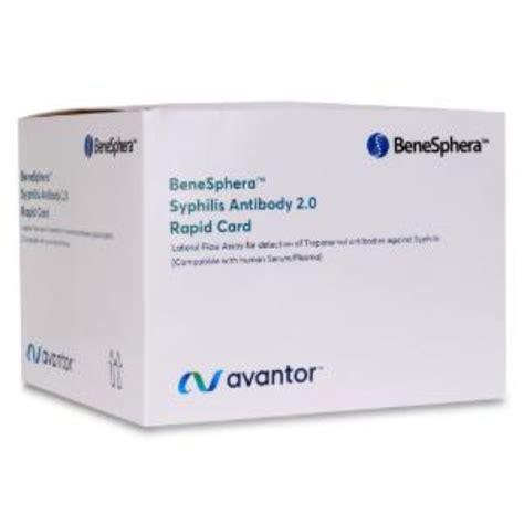 Benesphera Syphilis Rapid Card Test