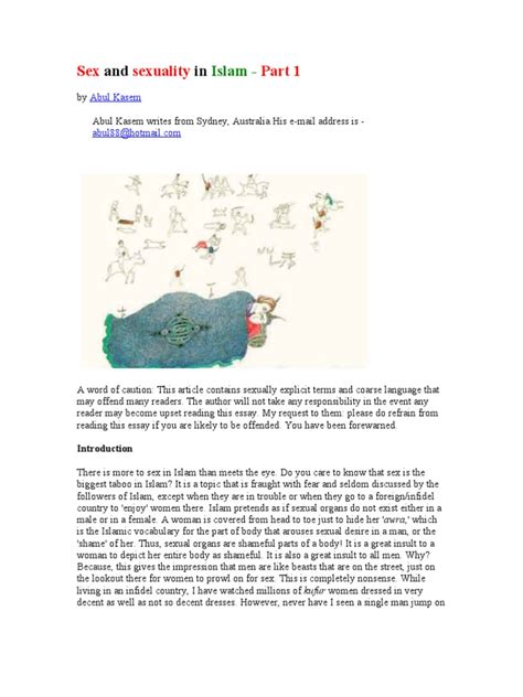 Sex And Sexuality Anti Islam Pdf Hadith Muhammad