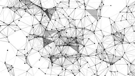 Abstract Plexus Geometrical Shapes Connection And Web Concept Stock Illustration Illustration