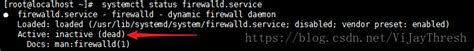 centos7永久关闭防火墙 防火墙的基本使用 centos7为什么要关闭防火墙 csdn博客
