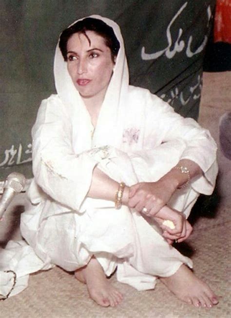 Benazir Bhutto Feet