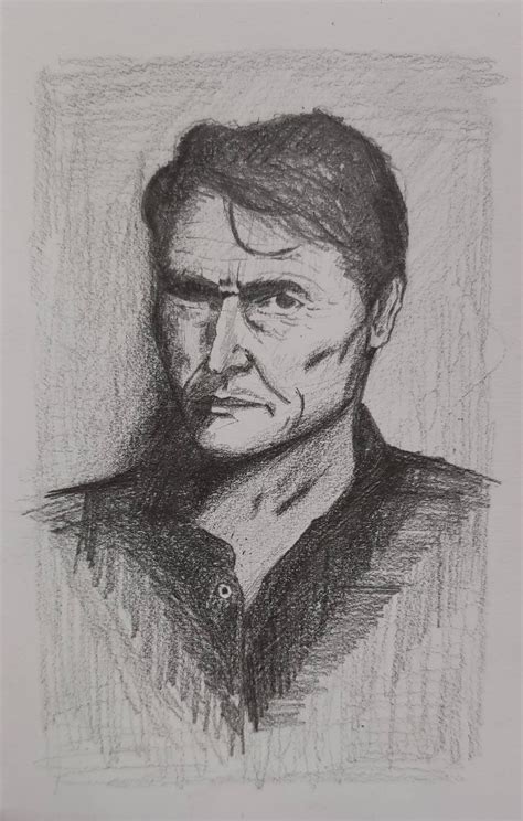 Sketching On The Night Shift Willam Dafoe Rsketches