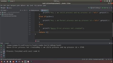 How To Execute Fork System Call In Linux Using C 4 Youtube