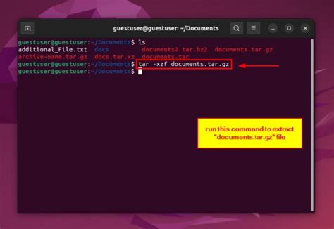 How To Extract Tar File In Linux 2 Best Methods
