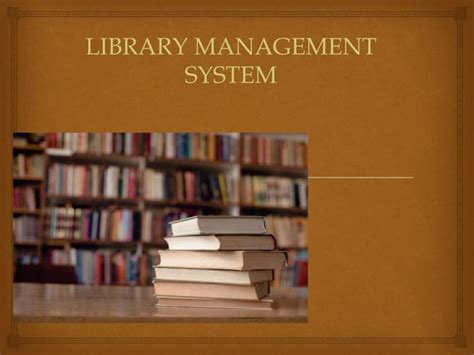 Library Management System Pptpptx