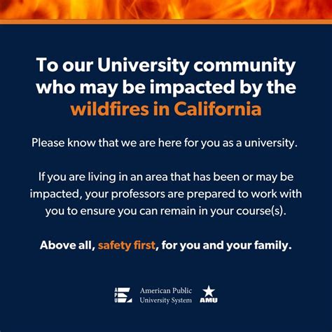 American Public University System On Linkedin To Our University Community Who May Be Impacted