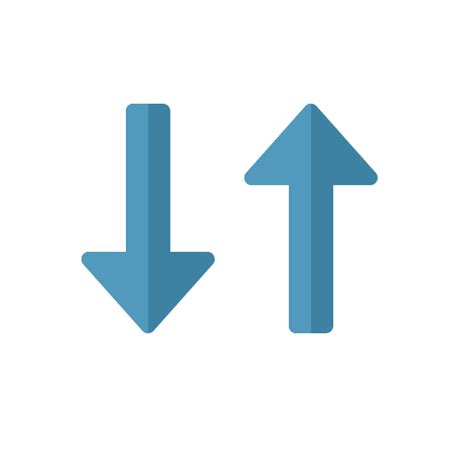 Icono De Dos Flechas Generic Flat