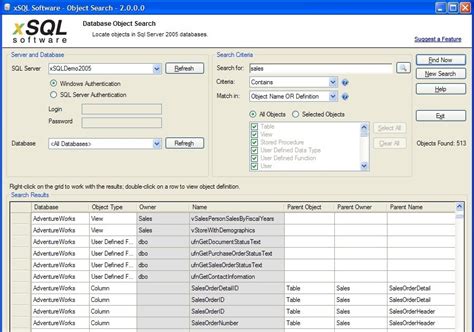 Sql Tools Sql Server Search Stored Procedures