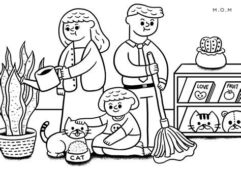 M O M แจกไฟล์ภาพวาดพร้อมให้เด็กๆ ระบายสี Facebook