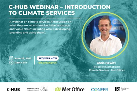 Webinar Introduction To Climate Services Confer H2020