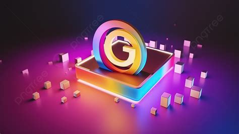 문자 G가 있는 컬러 큐브의 예 3d Instagram 응용 프로그램 로고 배경 인스타그램 소셜 미디어 플랫폼 고화질 사진 사진 배경 일러스트 및 사진 무료 다운로드