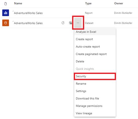 static and dynamic row level security in power bi syntera