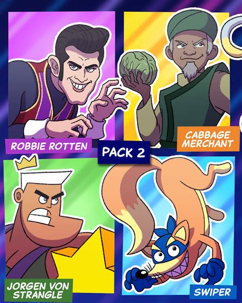 Choose Your Nickelodeon All Star Brawl Dlc Pack Wooden Plank Studios