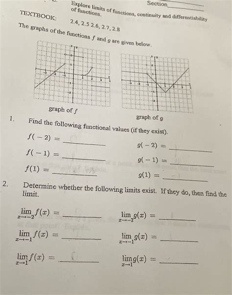 Solved Can You Solve This Please Section Explore Limits Of