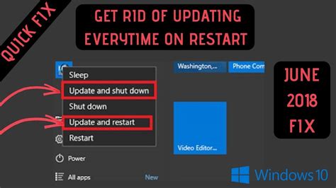 Shutdown Windows 10 Without Updating Benefitsres