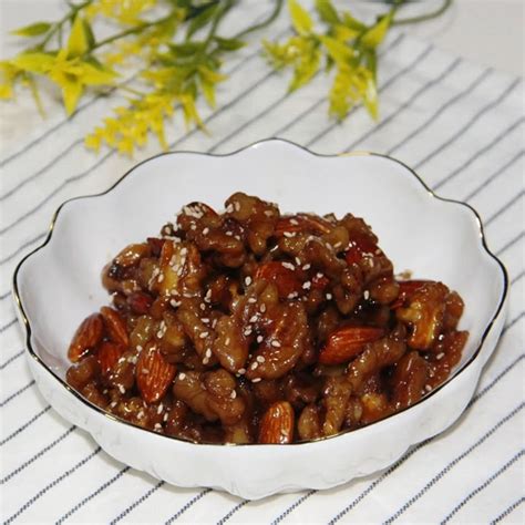 고소한 견과류반찬요리 아몬드호두조림 만들기 Youtube