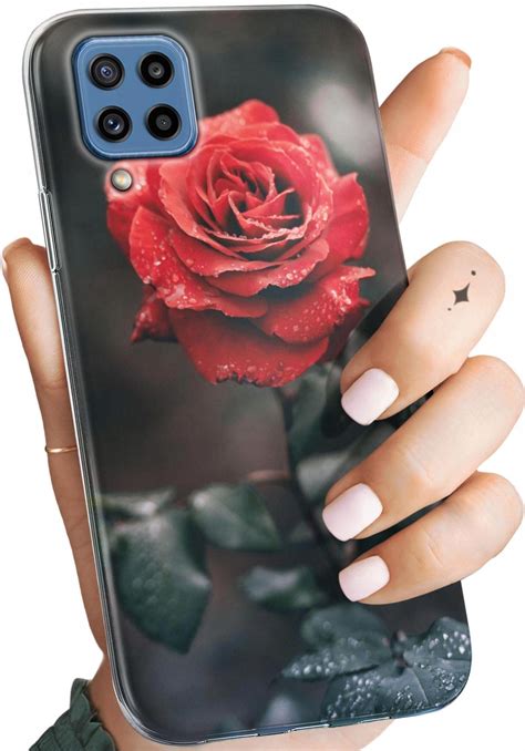 Hello Case Etui Do Samsung Galaxy M32 Róża Z Różą Rose Etui Na