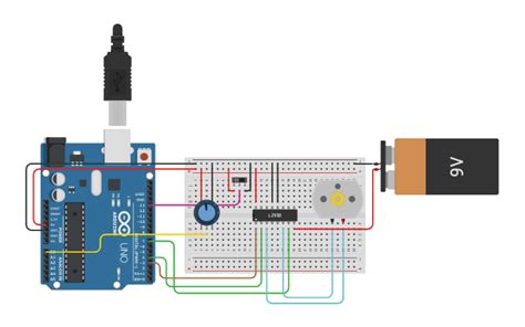 Circuit Design Kontrol Motor Dc Dengan Arduinoik2birmatul Azizah