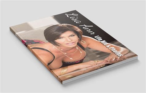 Lisa Ann Personalised Life Career And Photo Book Etsy